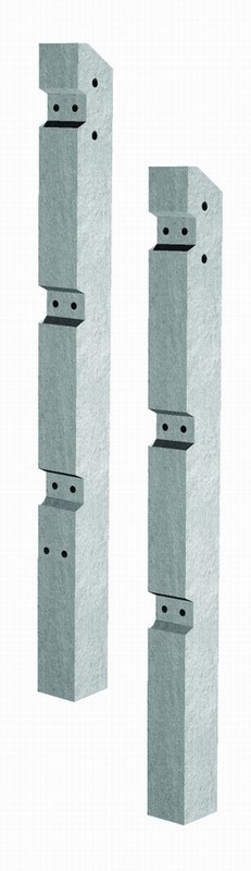 Concrete Post Recessed 8ft 3" - English Brothers Ltd