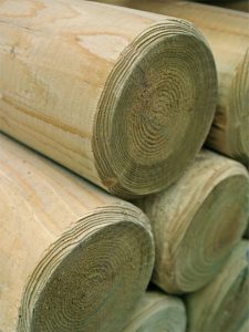 Peeled & Pointed Round Post - English Brothers Ltd