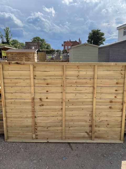 Waney Edge Panel 6'x4' - English Brothers Ltd