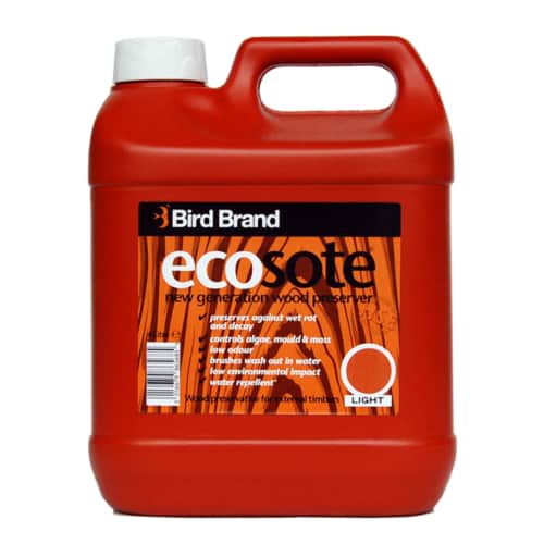 Ecosote Light Brown 4L - English Brothers Ltd