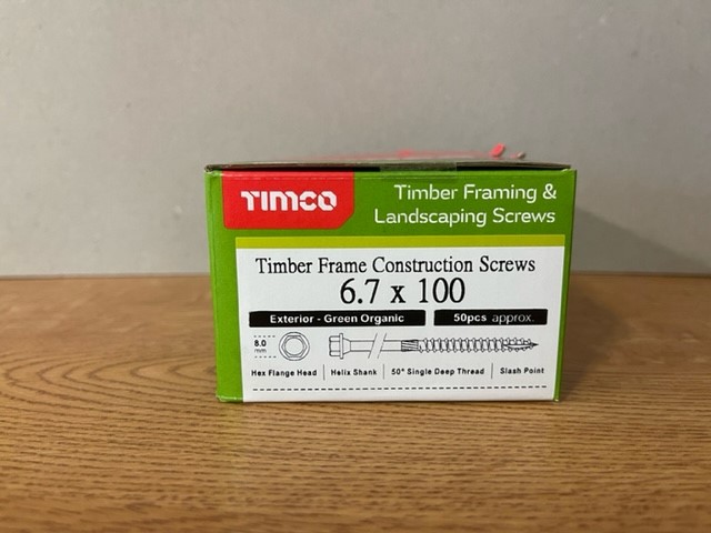 Landscape Screws 100mm (per screw) - English Brothers Ltd