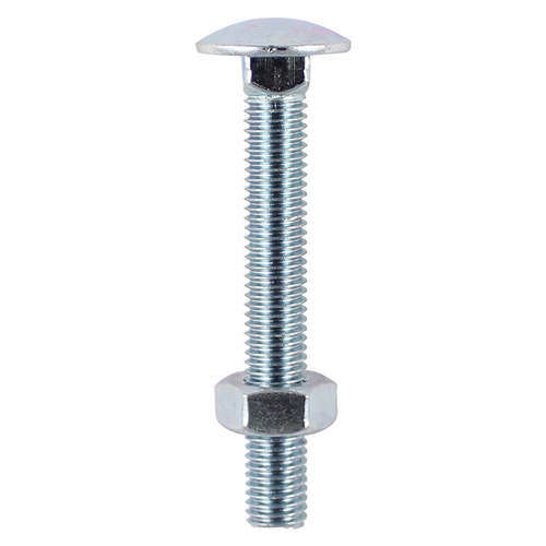 M6x50 CSS Bolt & Nut ZP - English Brothers Ltd