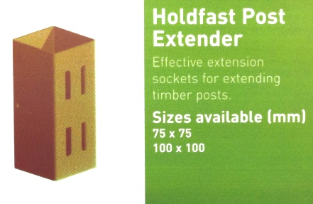 Holdfast Post Extender 3"x3" - English Brothers Ltd